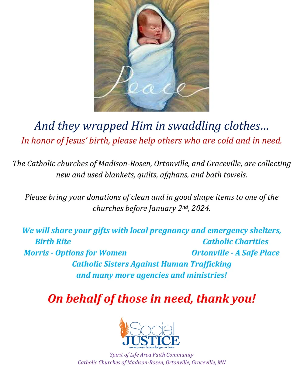Swaddling Clothes Collection - Madison-Rosen, Ortonville and Graceville ...