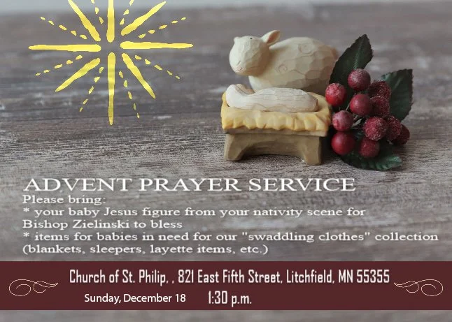 Advent Prayer Service - Church of St. Philip, Litchfield — Diocese of ...