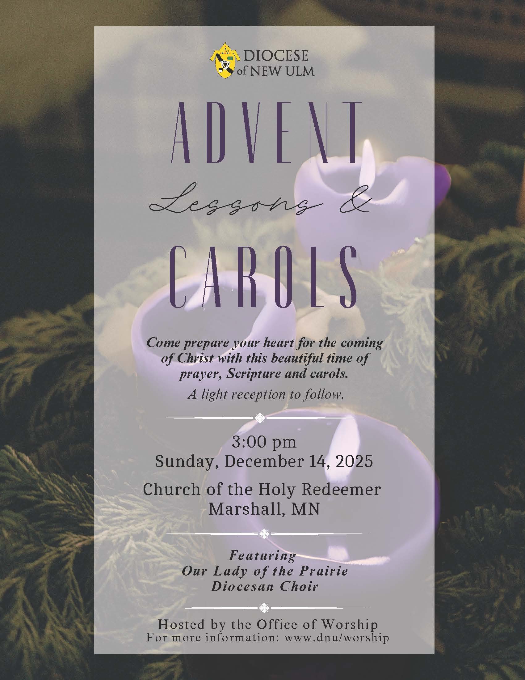 Advent Lessons and Carols — Diocese of New Ulm