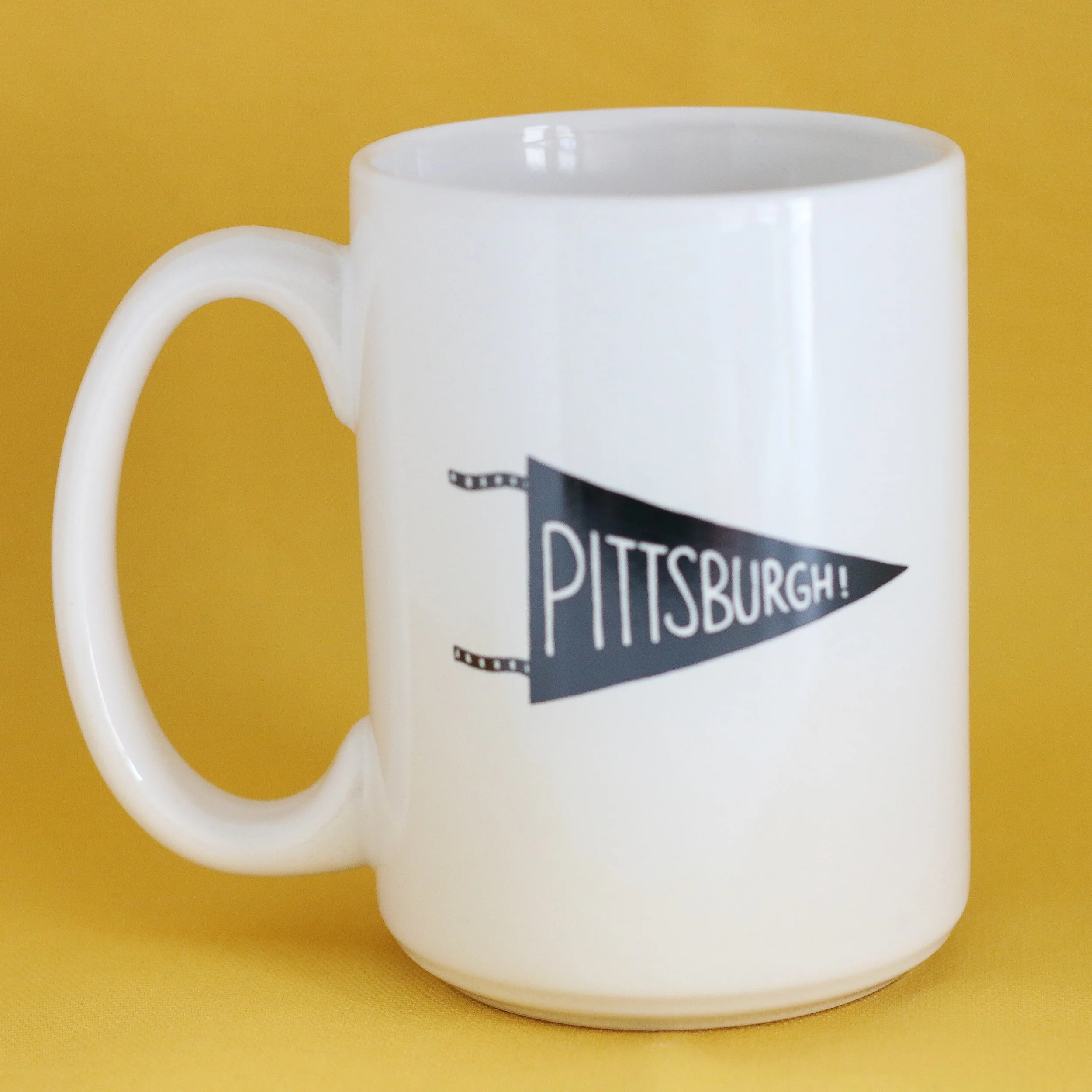 Pittsburgh Pennant Mug — garbella