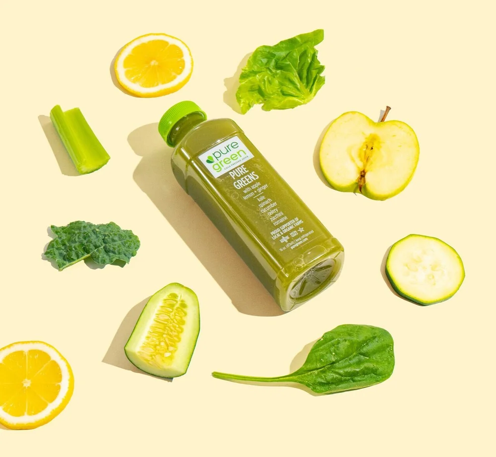 Pure Green Cold Pressed Juice and Smoothies
