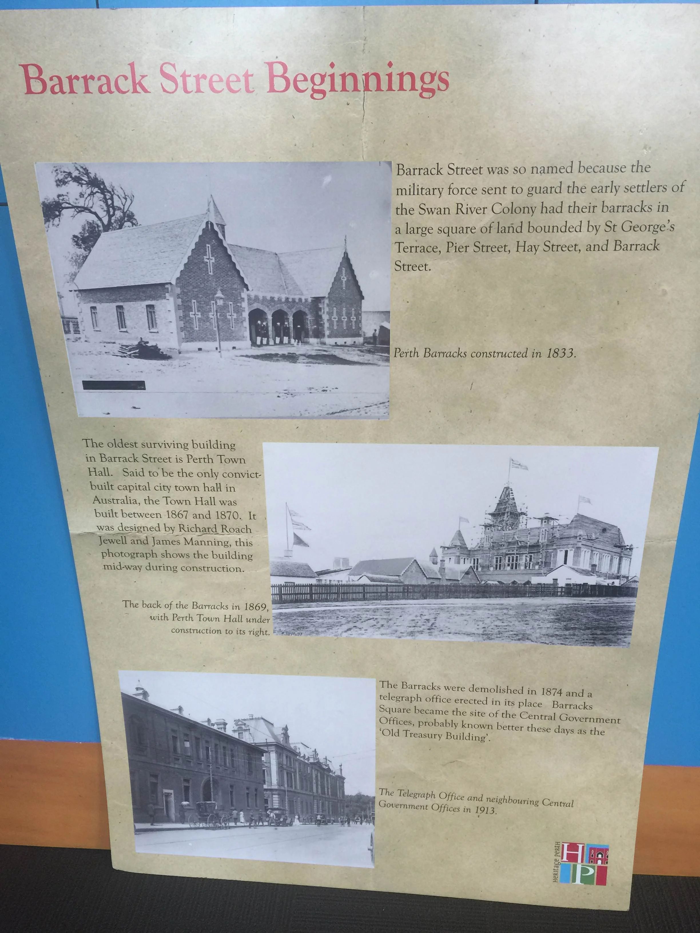 A History of Barrack Street — Museum of Perth