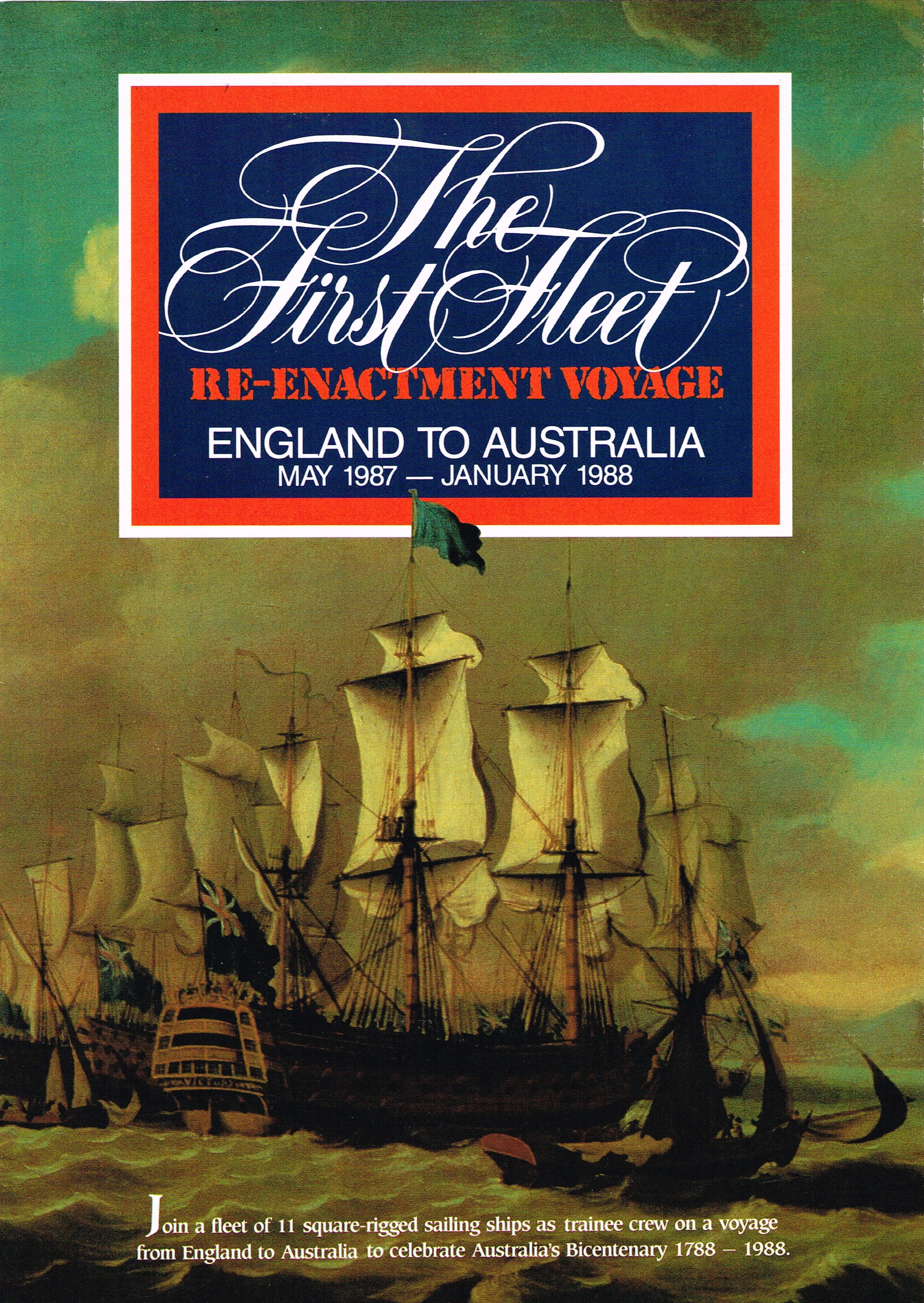 First Fleet Re-Enactment Voyage — Museum of Perth