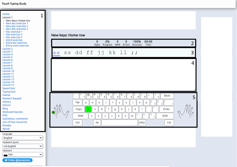 Touch Typing — Museum of Perth
