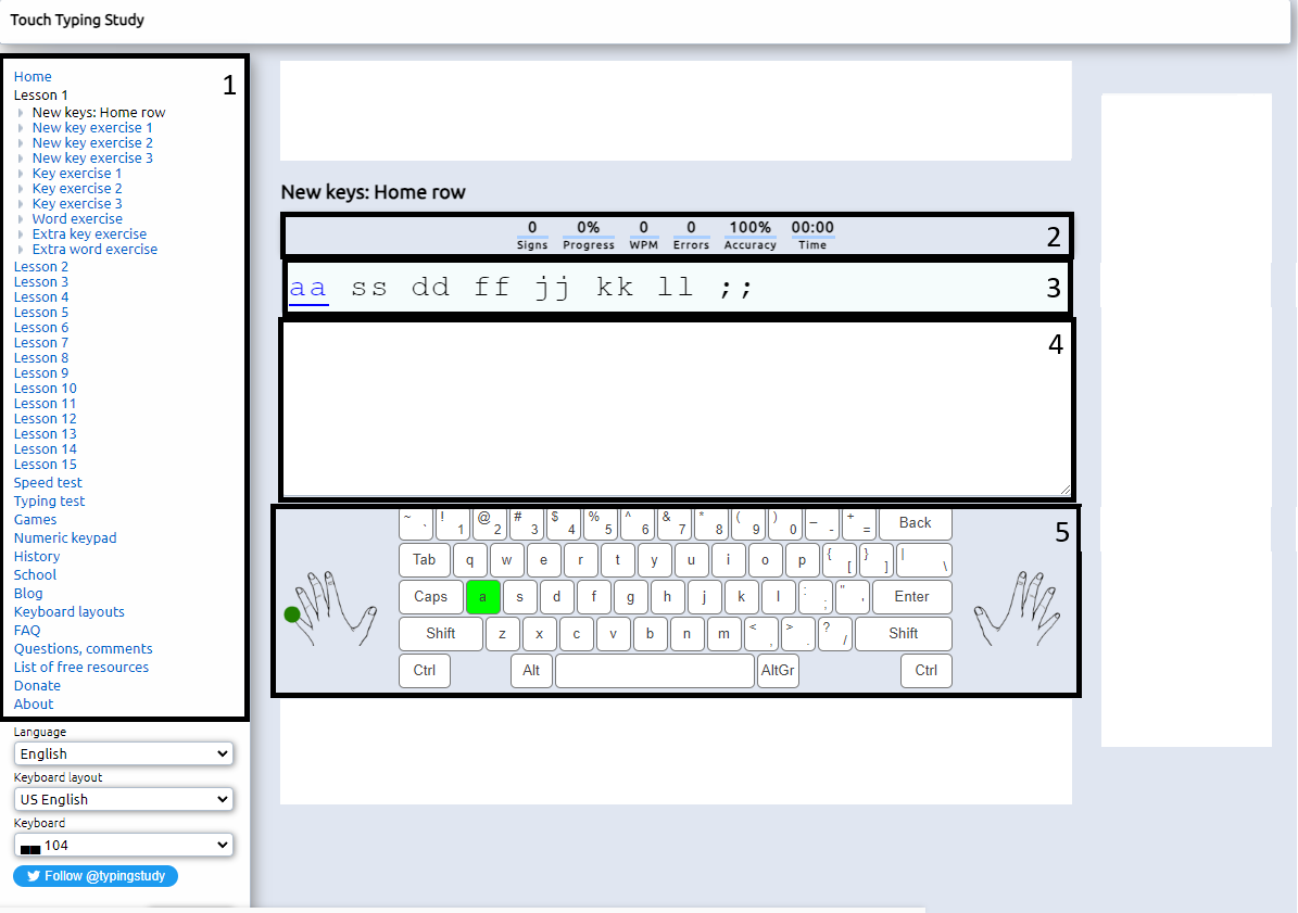 Touch Typing — Museum of Perth