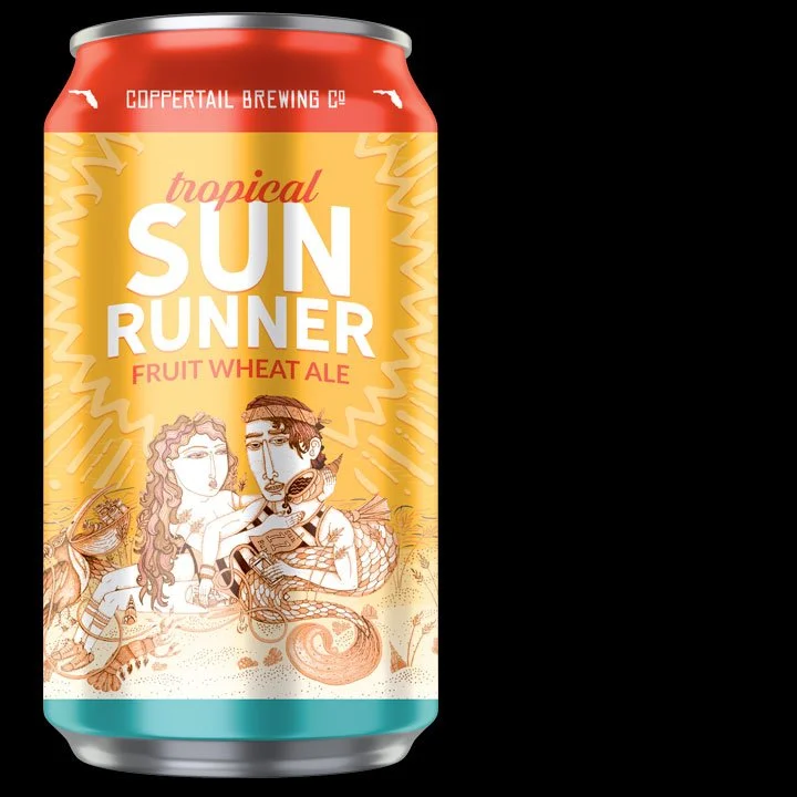 Sun Runner Tropical Wheat Ale | Coppertail Brewing Co. – Tampa, FL ...