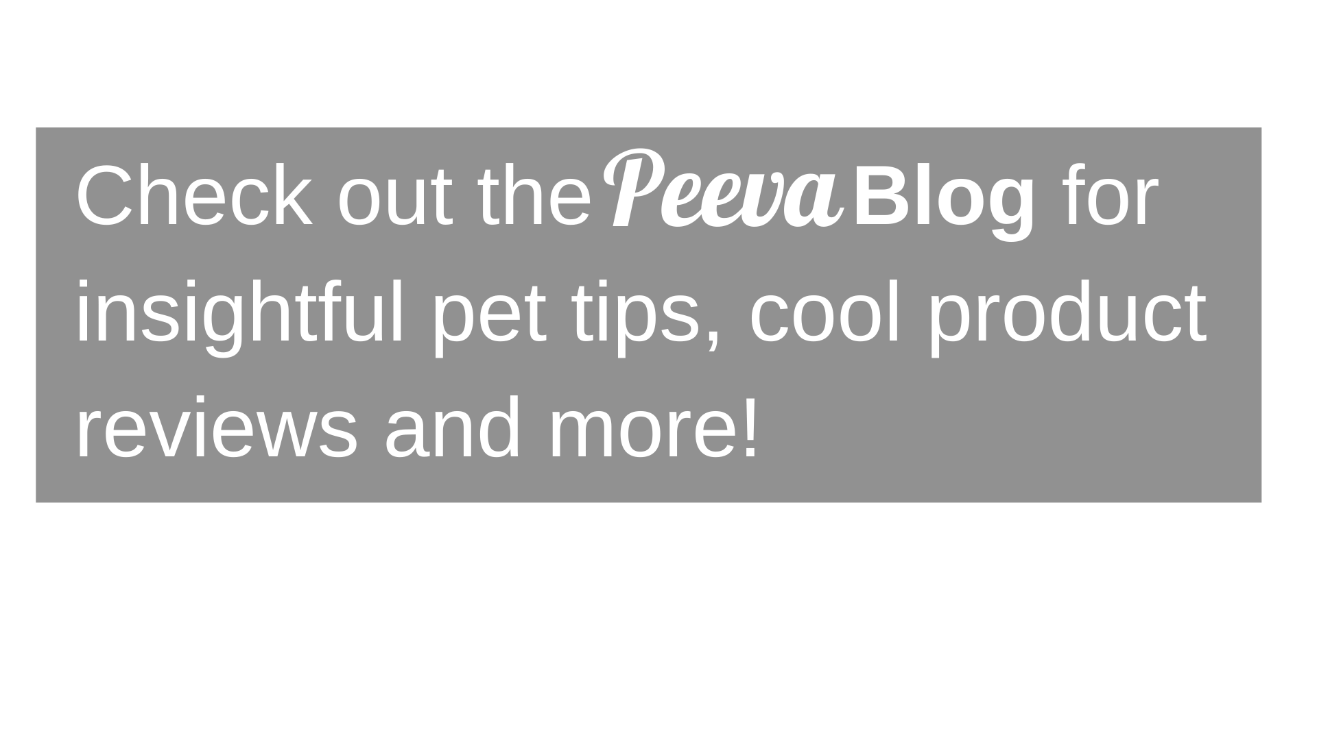 Peeva - Universal Pet Identification and Central Database