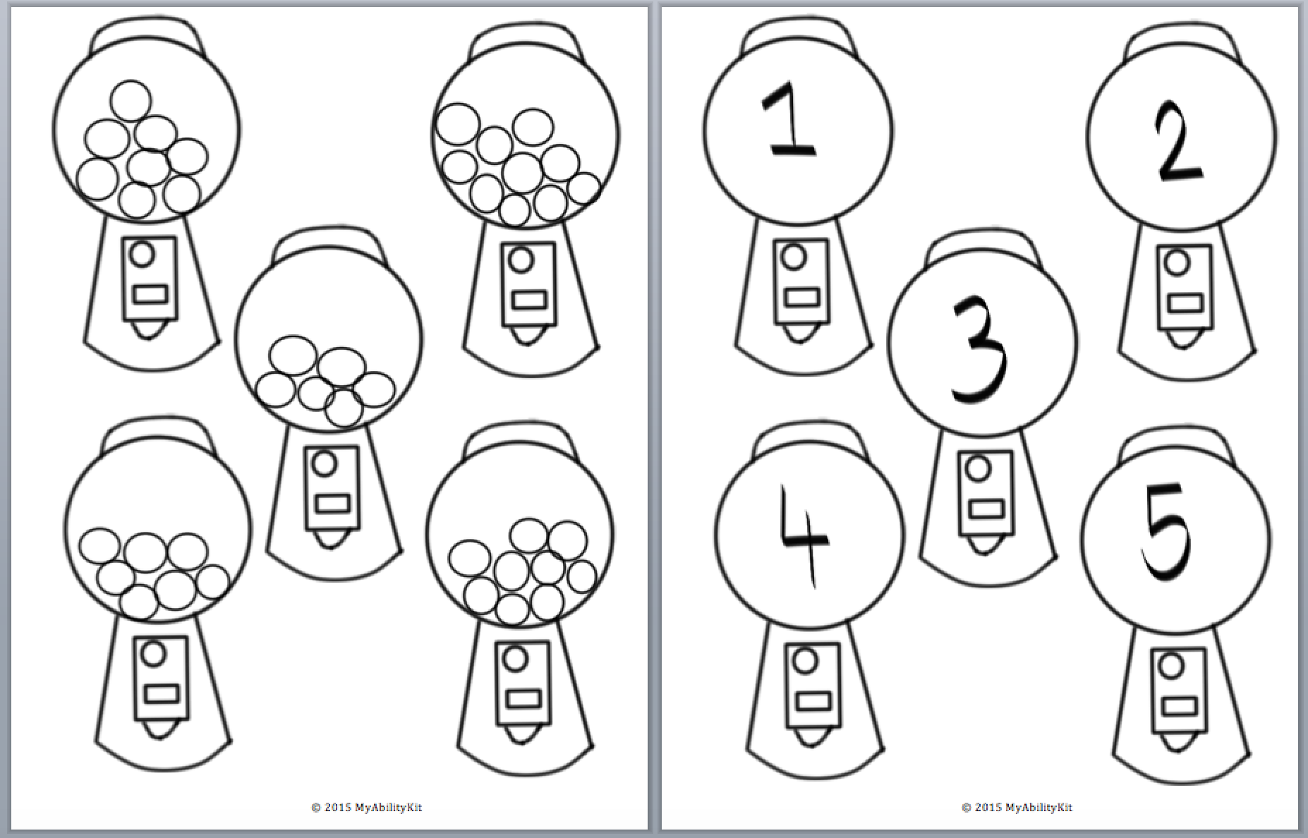 Matching — MyAbilityKit | Autism Resources