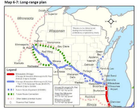 New Amtrak Plan Includes Proposed Service To/From Eau Claire — West ...