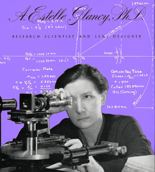 Dr. Estelle Glancy, the First Lady of optics — Optical Heritage Museum ...