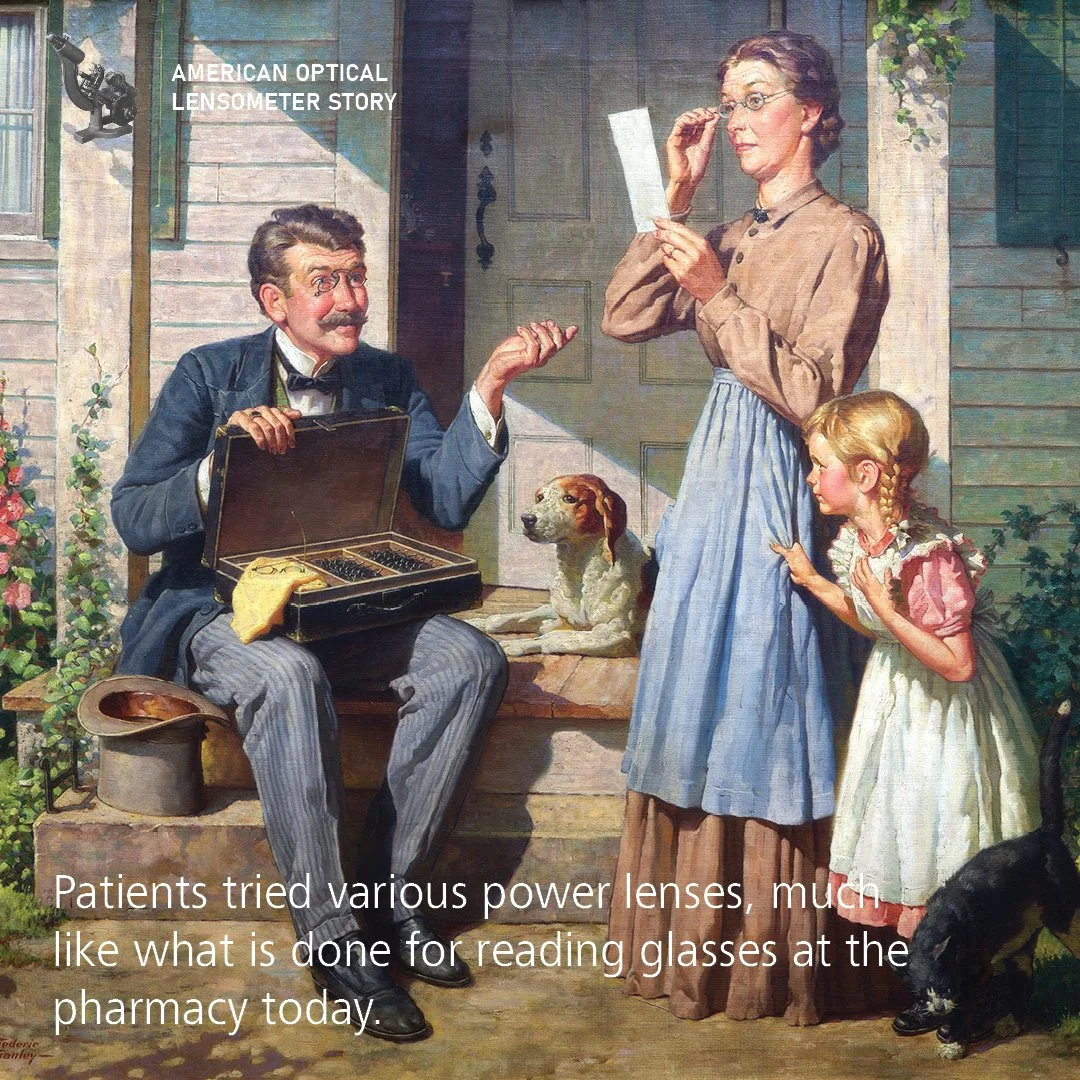 The visual story behind the AO Lensometer — Optical Heritage Museum ...