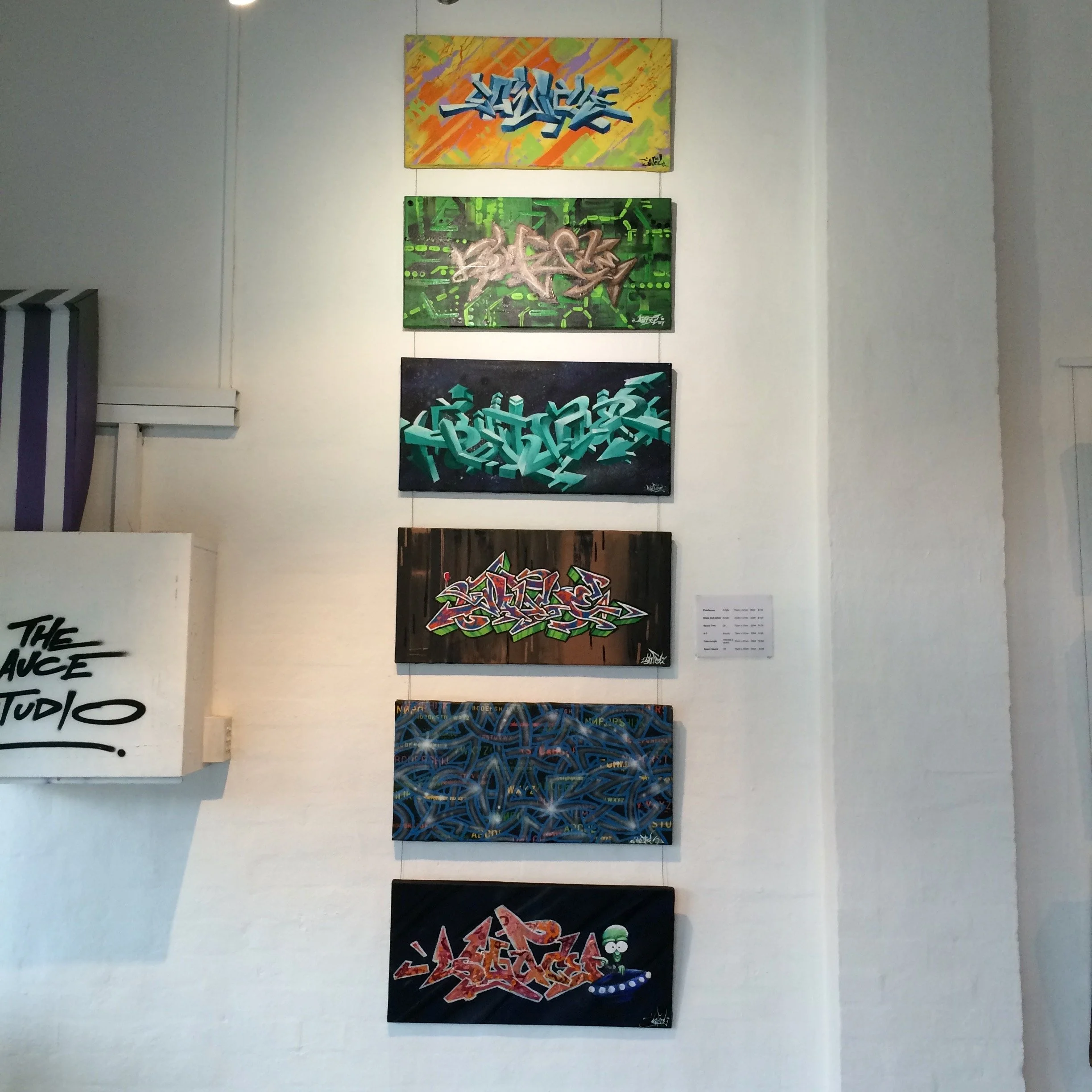 The Sauce Studio Mural Artist