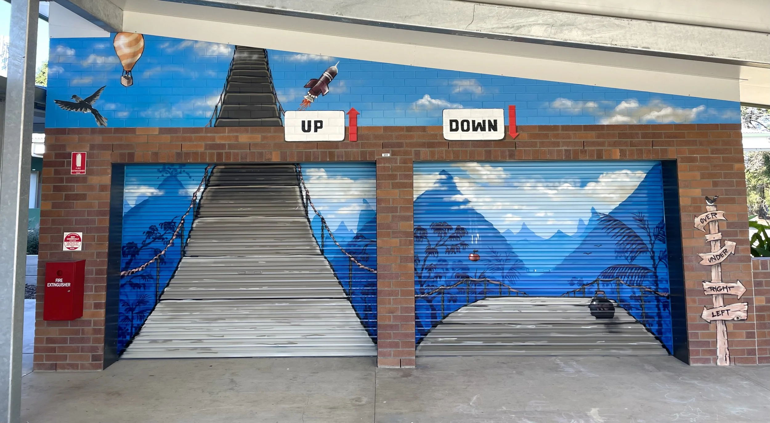 The Sauce Studio Mural Artist