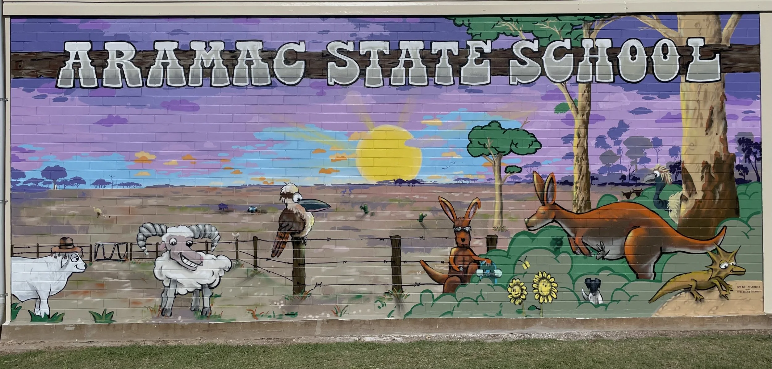 The Sauce Studio Mural Artist