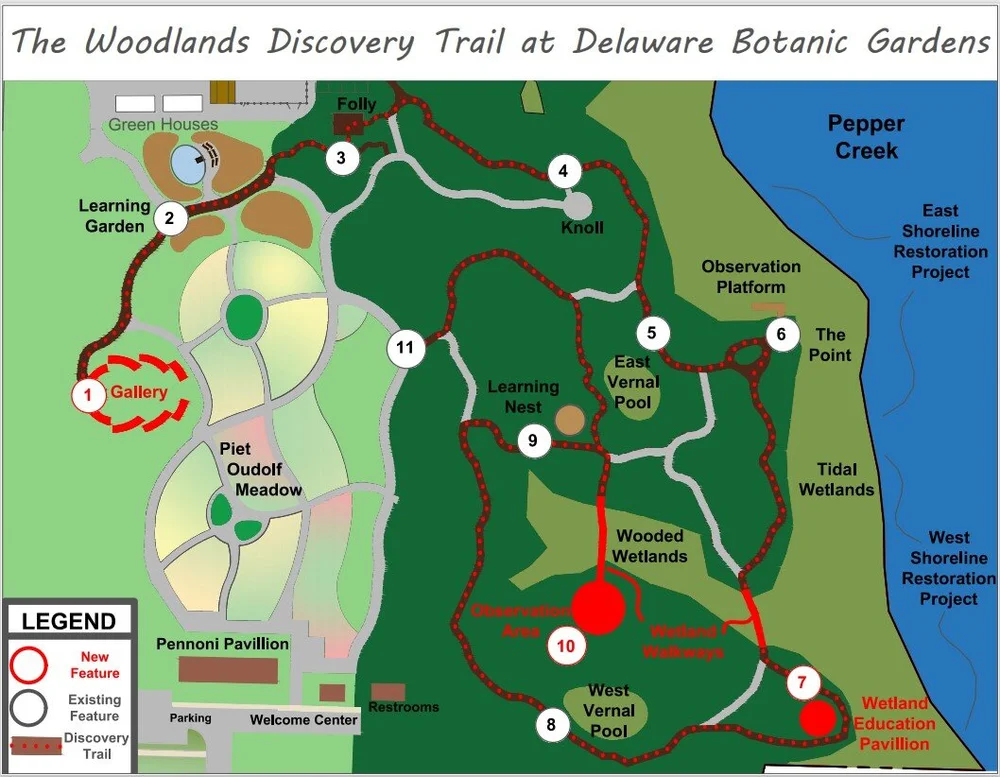 Woodlands Discovery Trail — Delaware Botanic Gardens