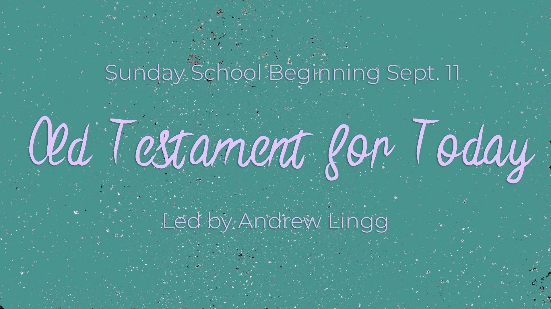 Sunday School Classes — Redeemer Presbyterian