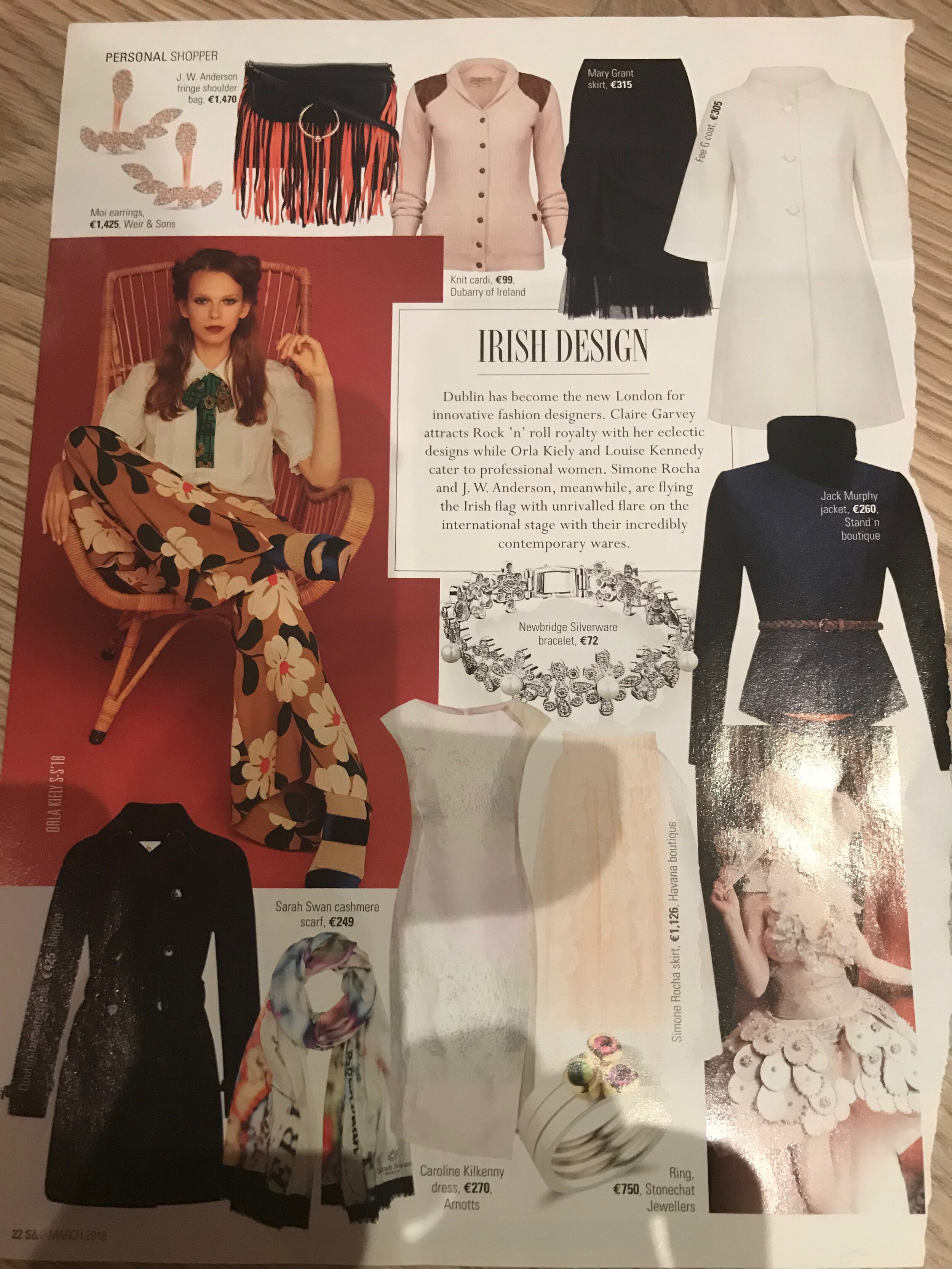 Sarah Swan Designs Featured In The Social And Personal Magazine — Sarah ...