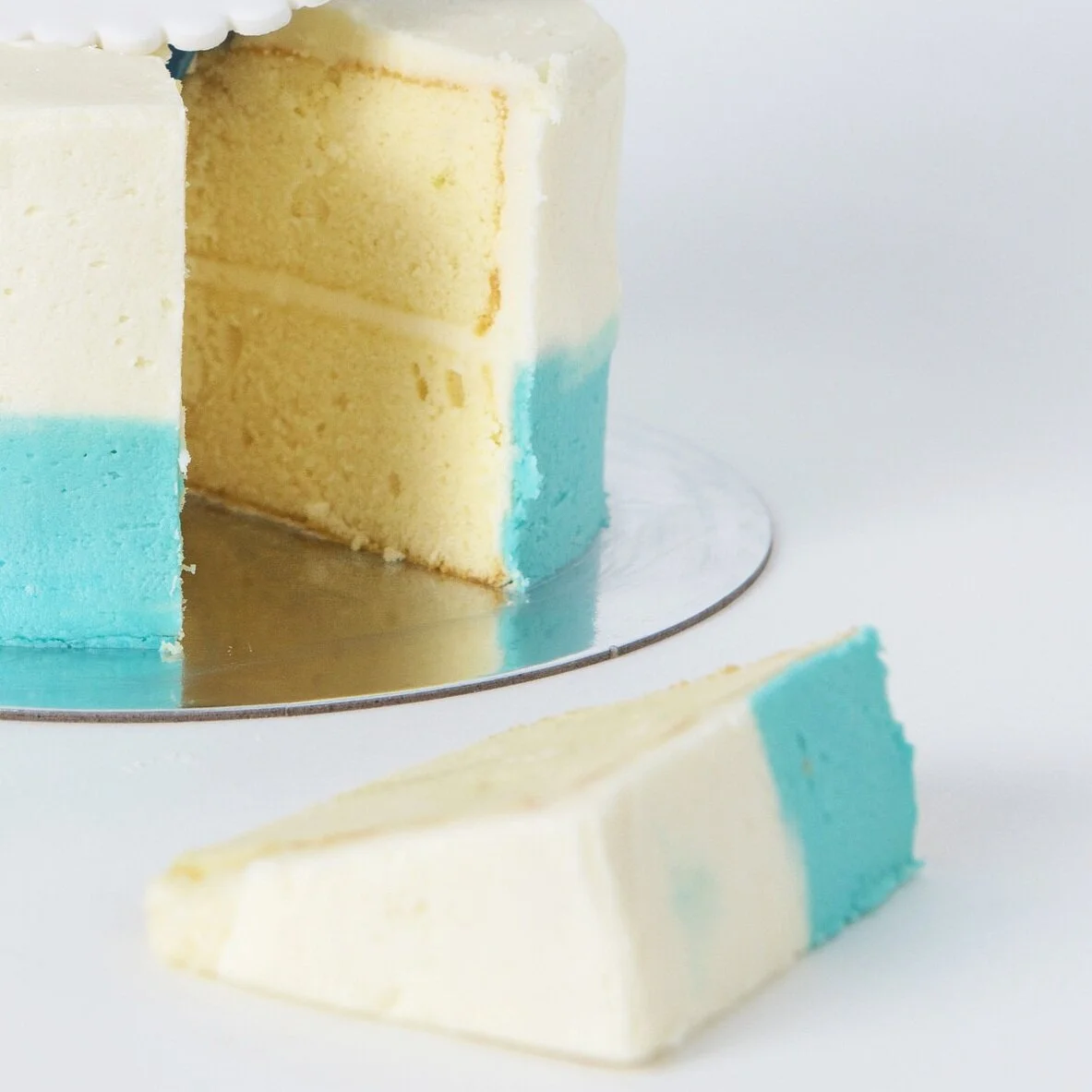 Vanilla Butter Cake - Blue — Vanilla Pod
