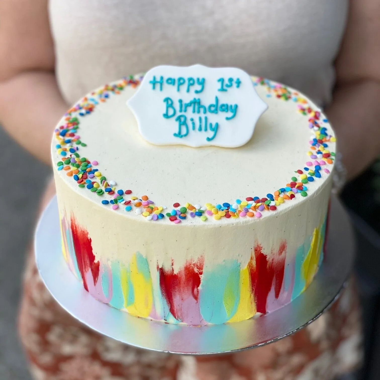 Abstract Confetti Cake — Vanilla Pod