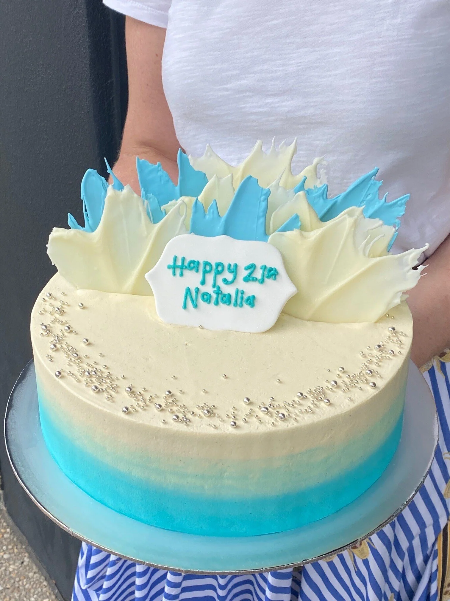 Vanilla Butter Cake - Blue — Vanilla Pod