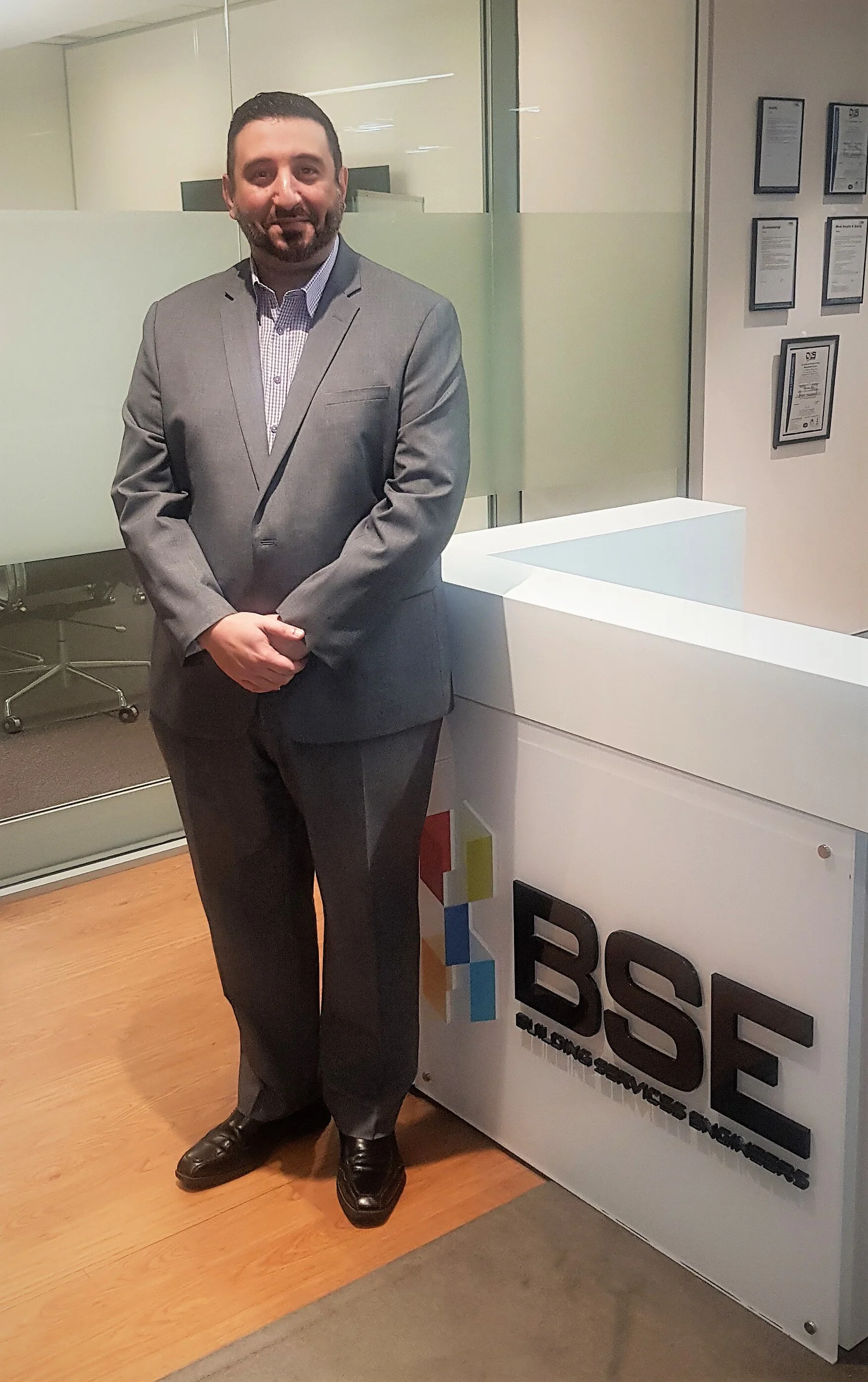 Welcome Antonino Cascio! — Building Services Engineers