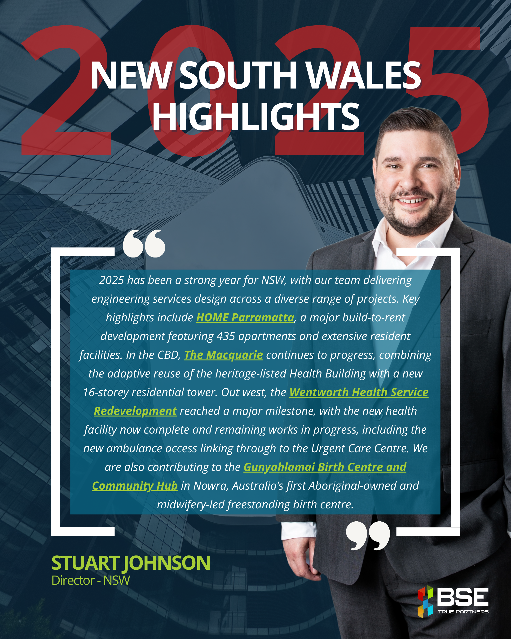 BSE News | 2025 New South Wales Highlights — Building Services Engineers