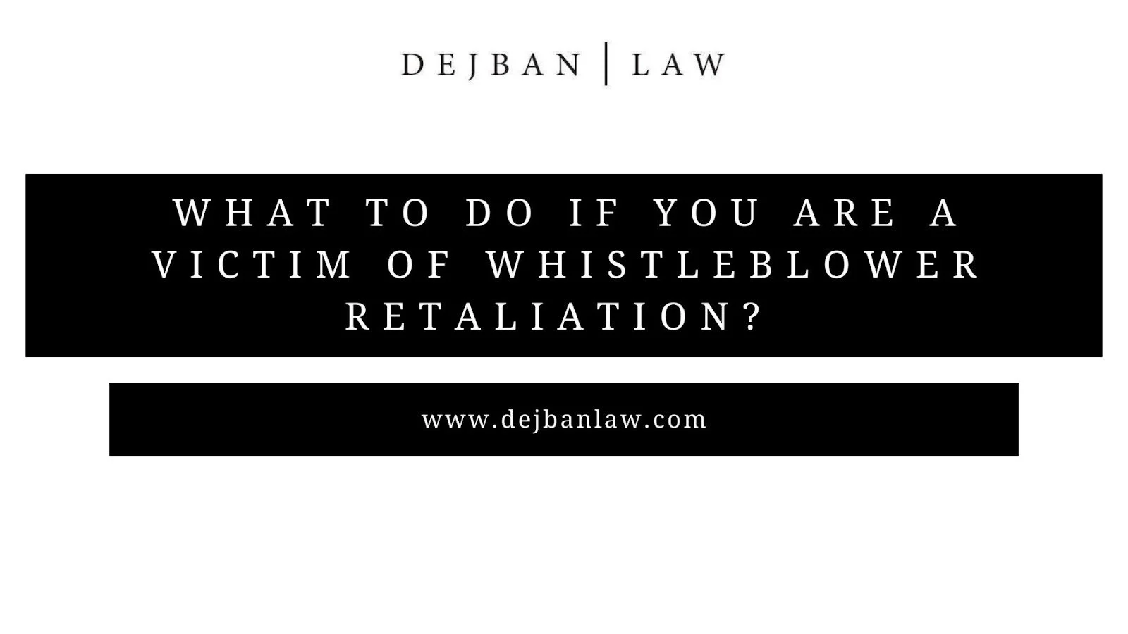 Whistleblowing in the workplace: All you need to know — Dejban Law