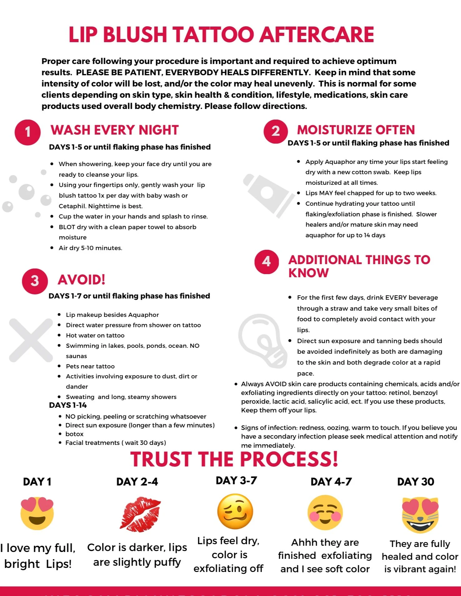 Permanent Makeup Aftercare Instructions | Saubhaya Makeup