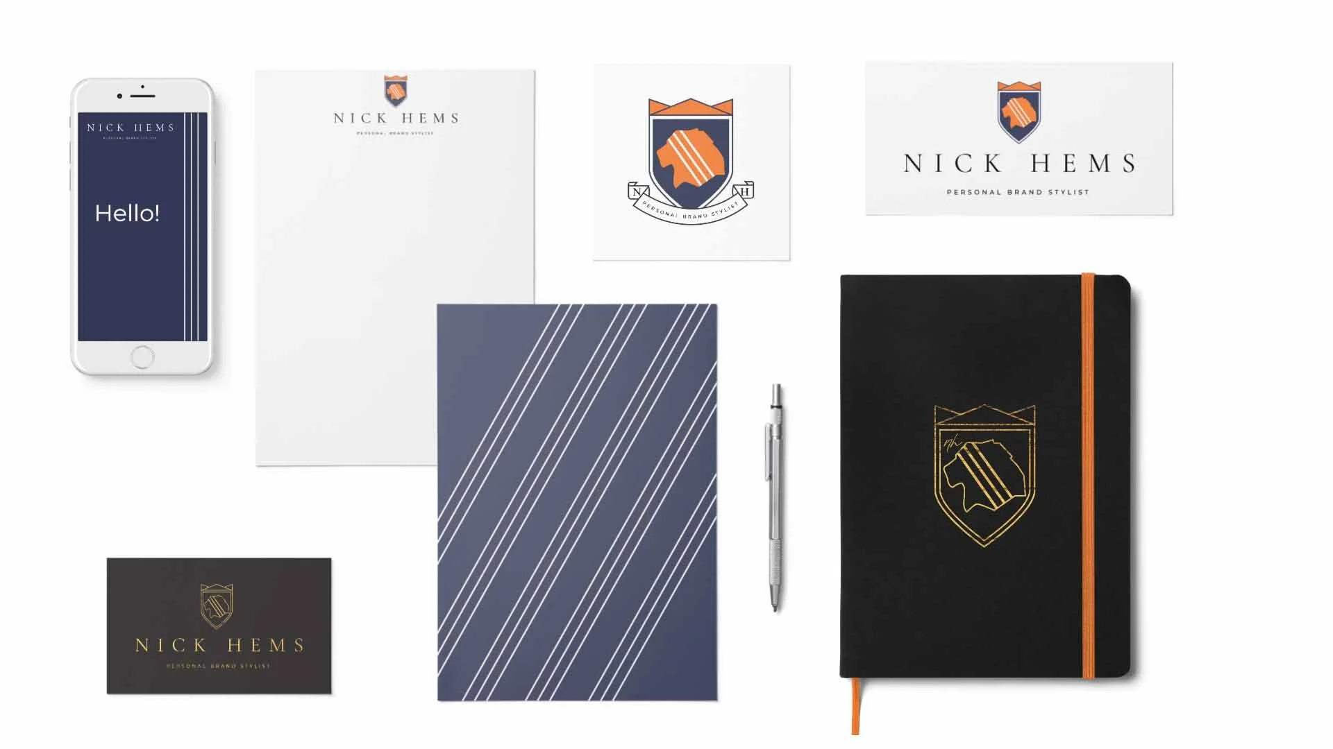 Nick Hems Brand Identity Case Study | Visuable®️