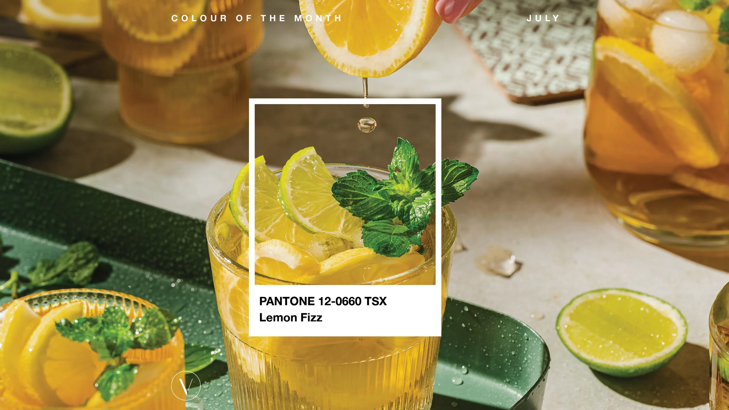Lemon Fizz – Colour of the Month for July | Visuable®️