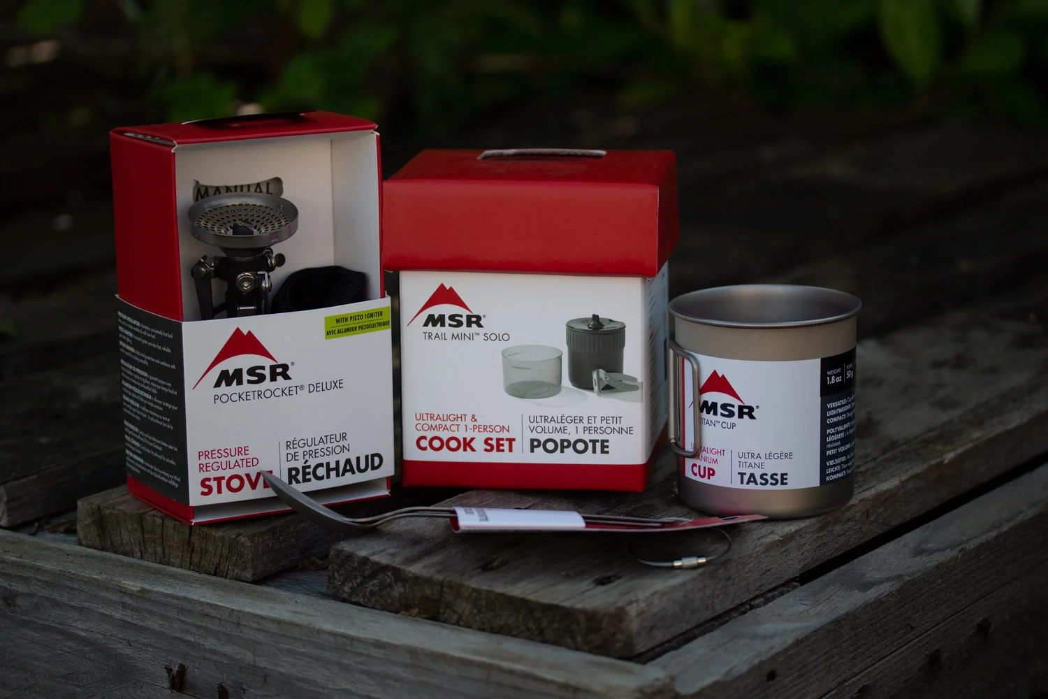 msr stove and cook set — MONTANUS