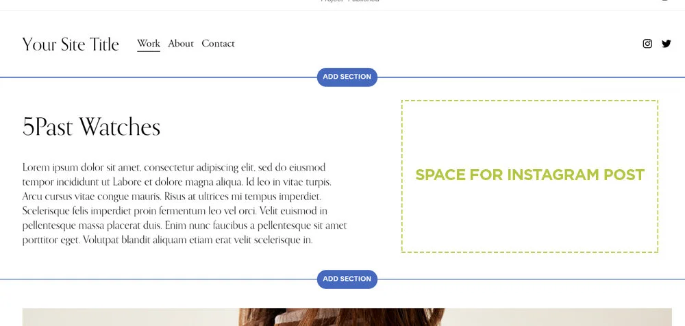 How to Integrate an Instagram Feed on a Squarespace Site - SQSPThemes