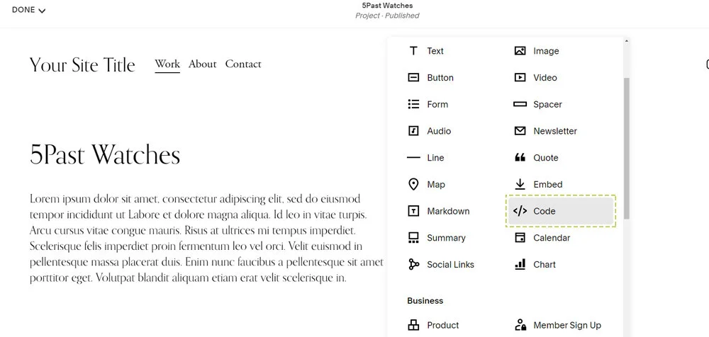 How to Integrate an Instagram Feed on a Squarespace Site - SQSPThemes