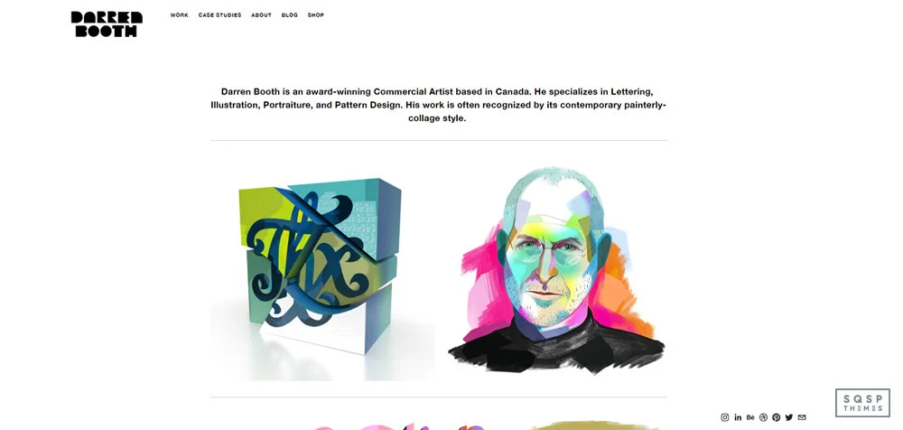 Squarespace Websites: 37+ Beautiful Examples to be Inspired by - SQSPThemes