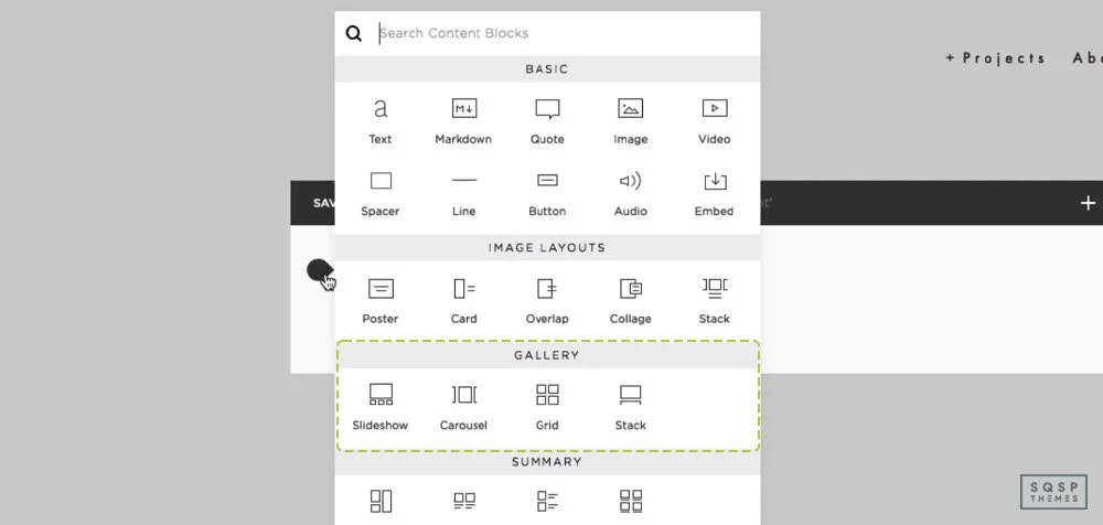 How to Create a Photo or Video Gallery Using Squarespace - SQSPThemes