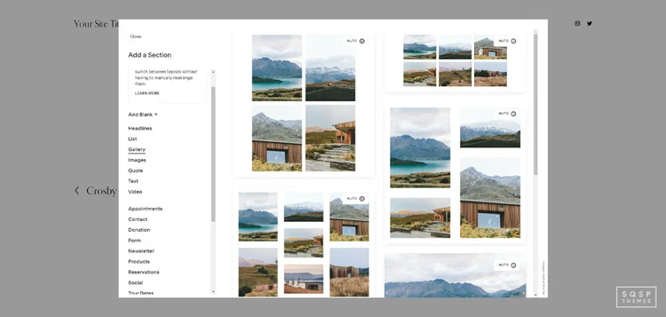 How to Create a Photo or Video Gallery Using Squarespace - SQSPThemes