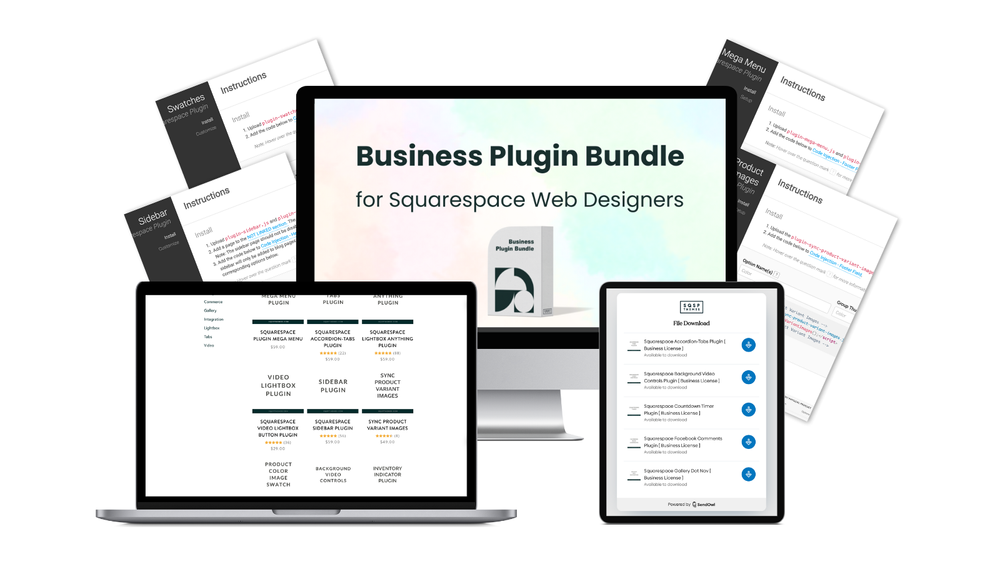 Custom Squarespace Templates, Plugins, Integrations and more