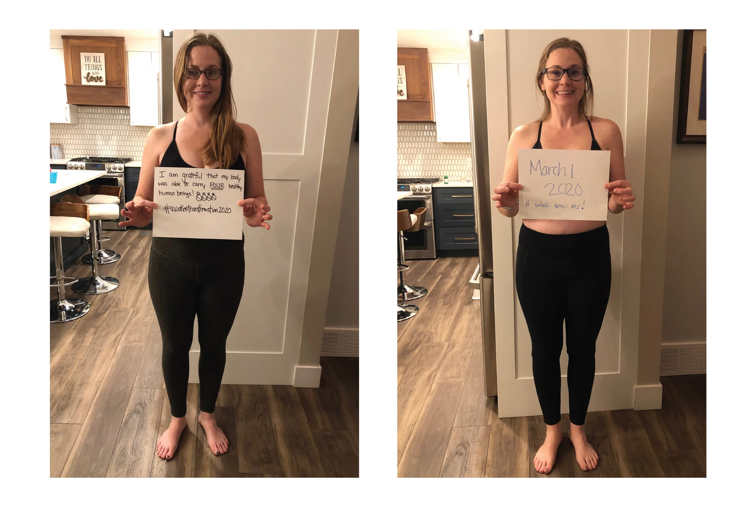 Yoga Body Transformation Before After