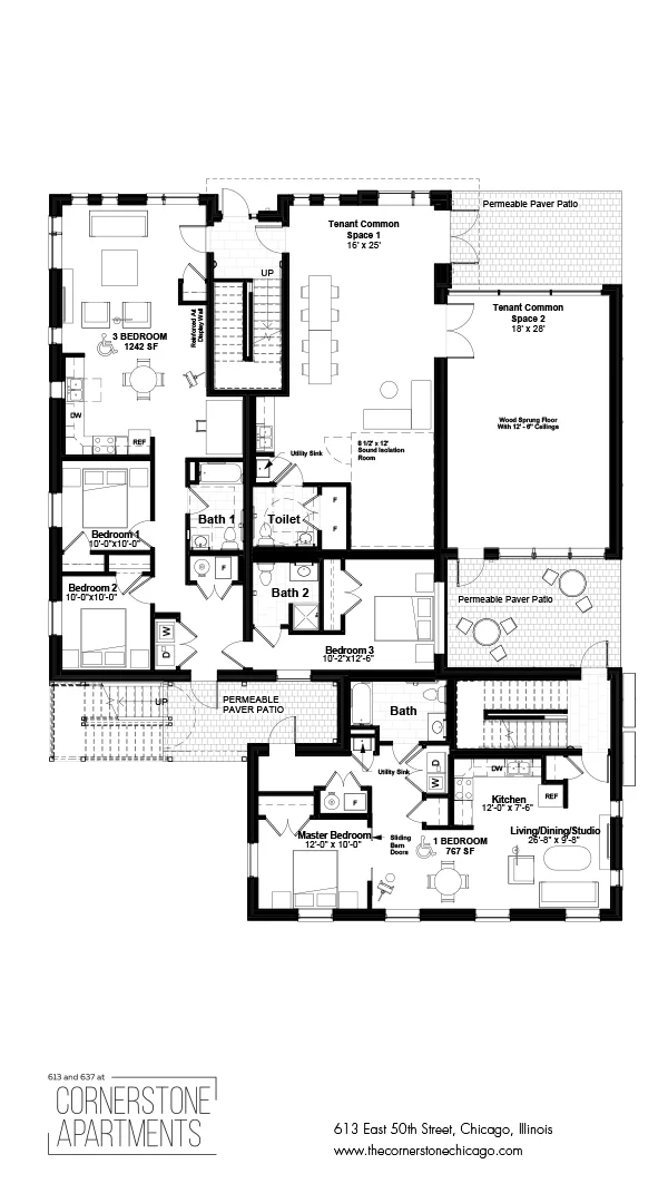 Floor Plans — cornerstone apartments