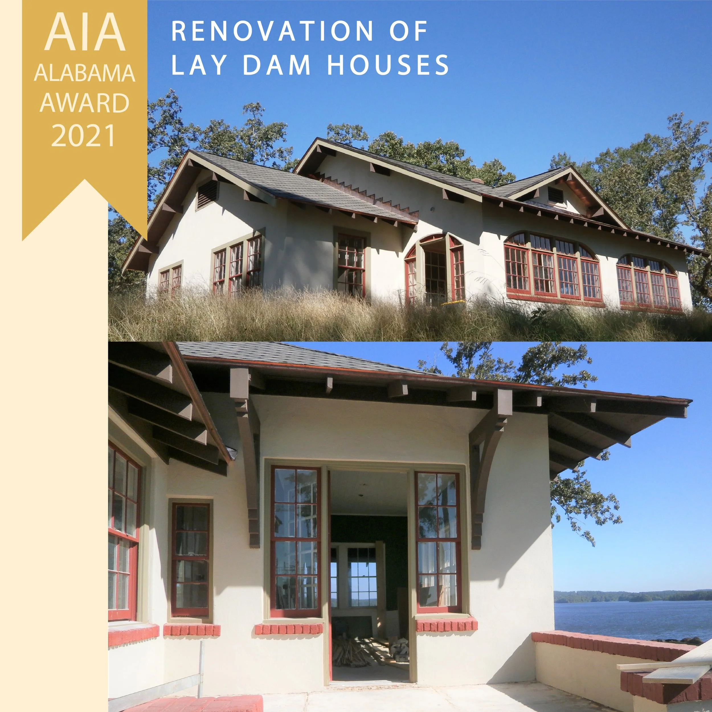 Lay Dam Houses — Birchfield Penuel Architects