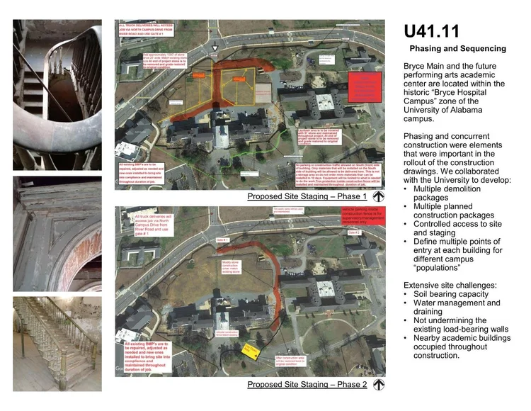 AIA AL Design Award submission - UA Peter Bryce Historic Stabilization ...