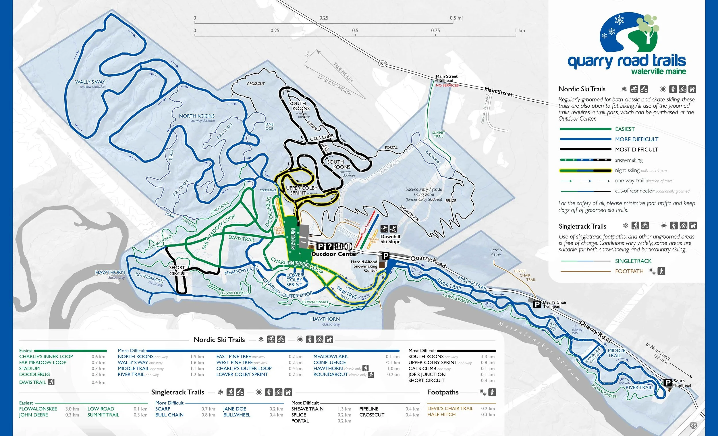 Trail Map — Quarry Road Trails