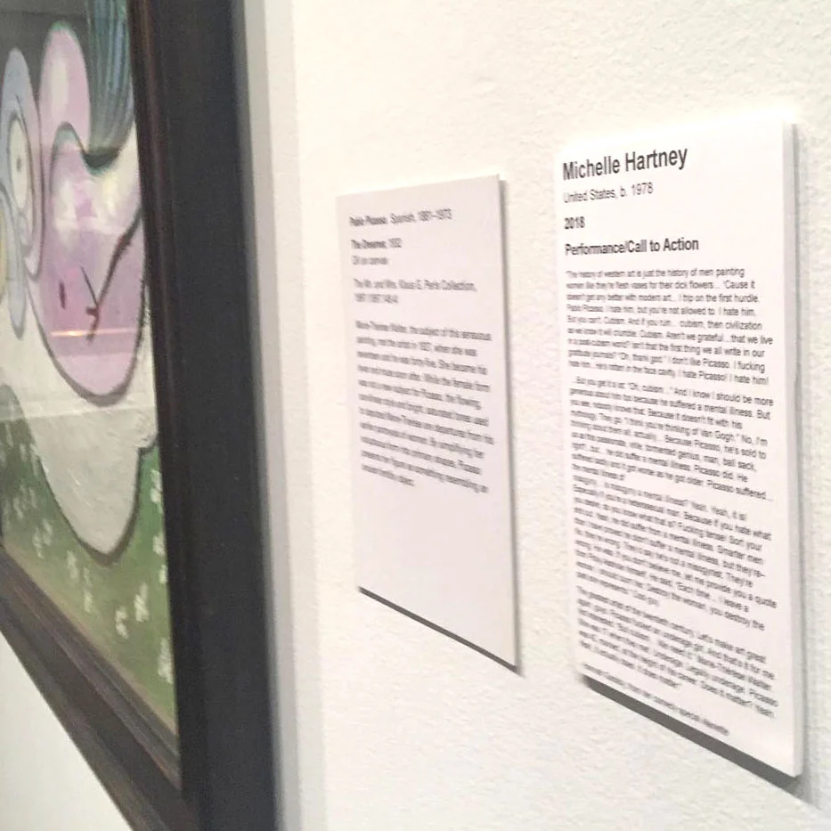 Separate the Art from the Artist — Michelle Hartney