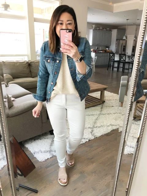 4 Ways To Style White Denim — Hey Thuy