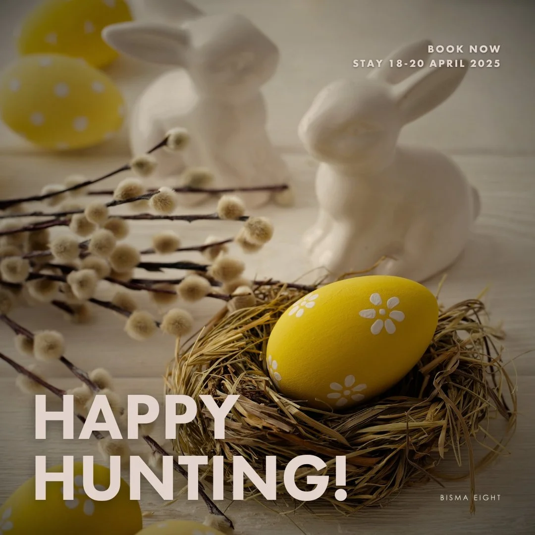 Easter Weekend Getaway 2025: Egg Hunt & Rooftop Feast at Bisma Eight