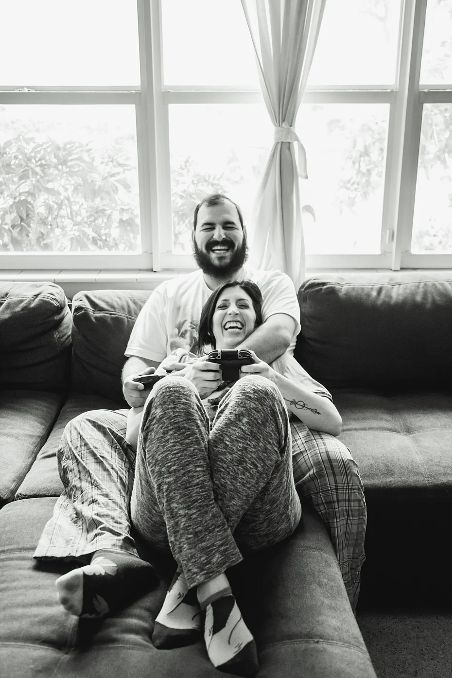 Erin & David Engagement Session at Technique Records | Cortiella ...