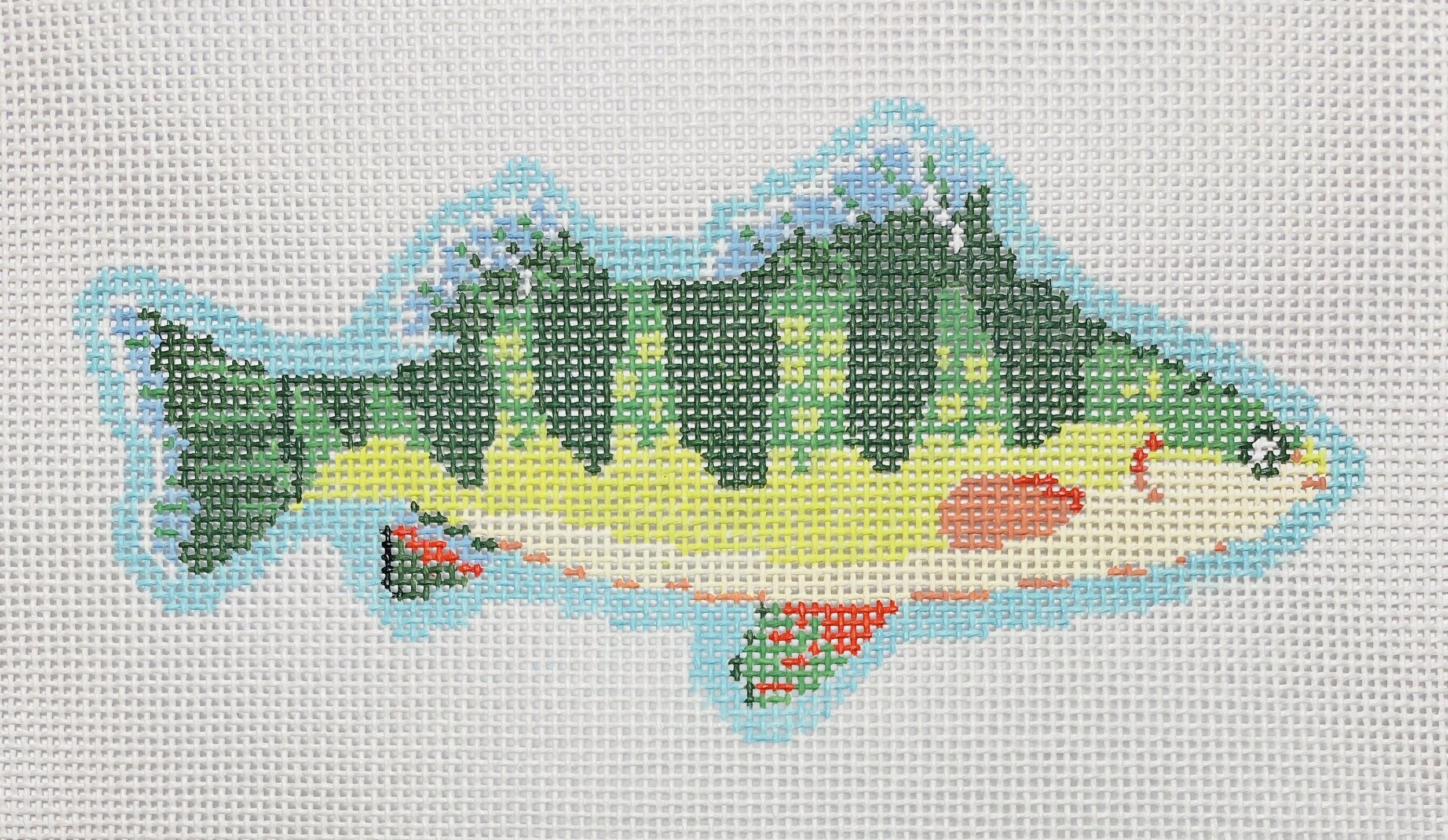 Leland Gal Needlepoint Designs || The Plum Stitchery