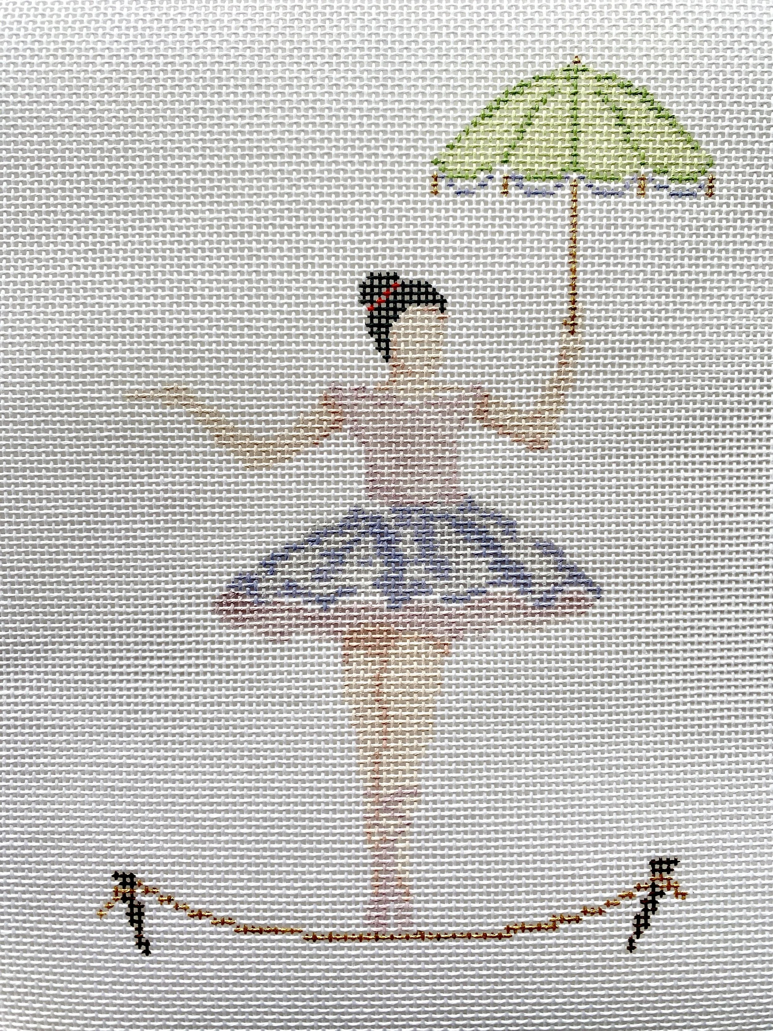 Vintage Circus Series Needlepoint Designs || The Plum Stitchery