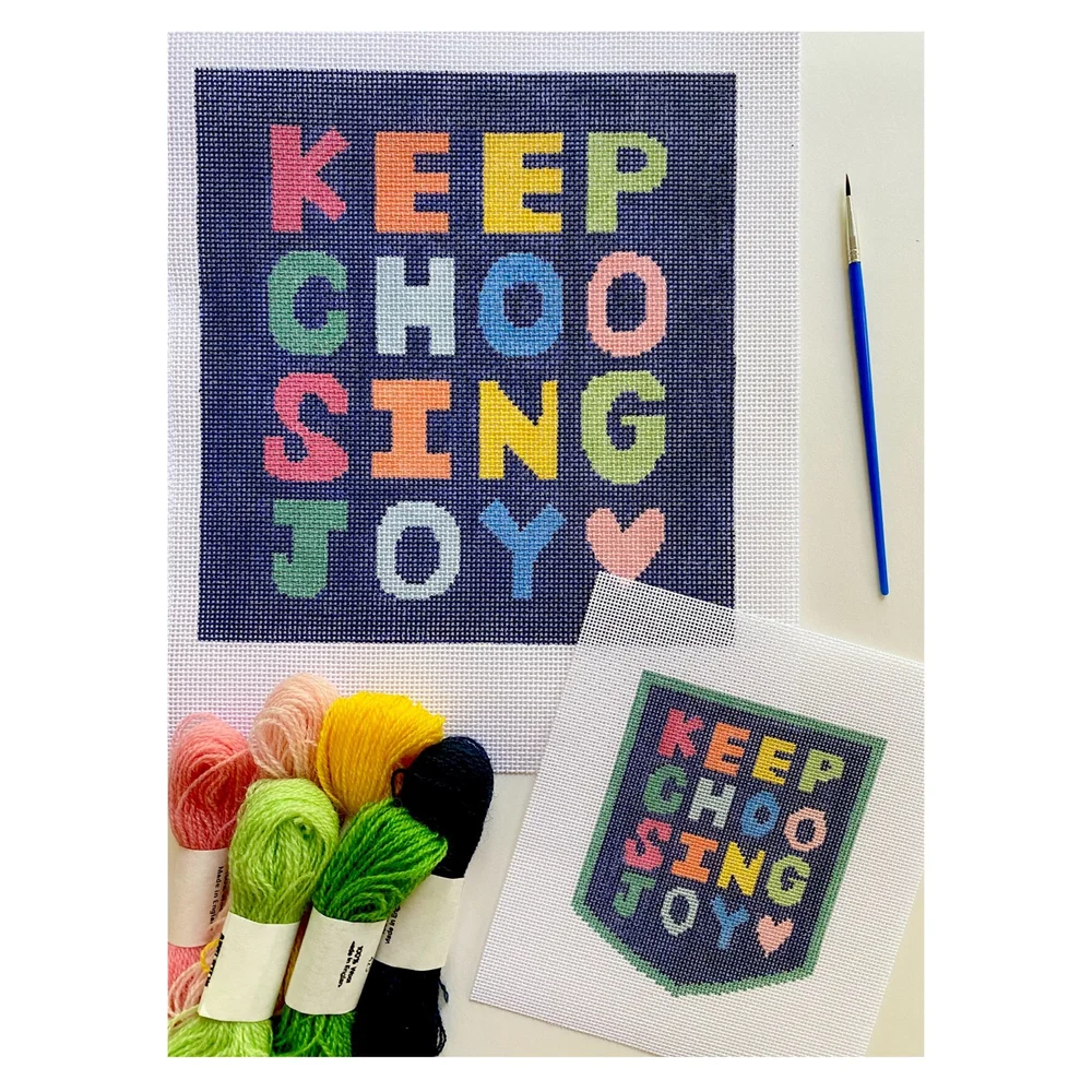 Leland Gal Needlepoint Designs || The Plum Stitchery