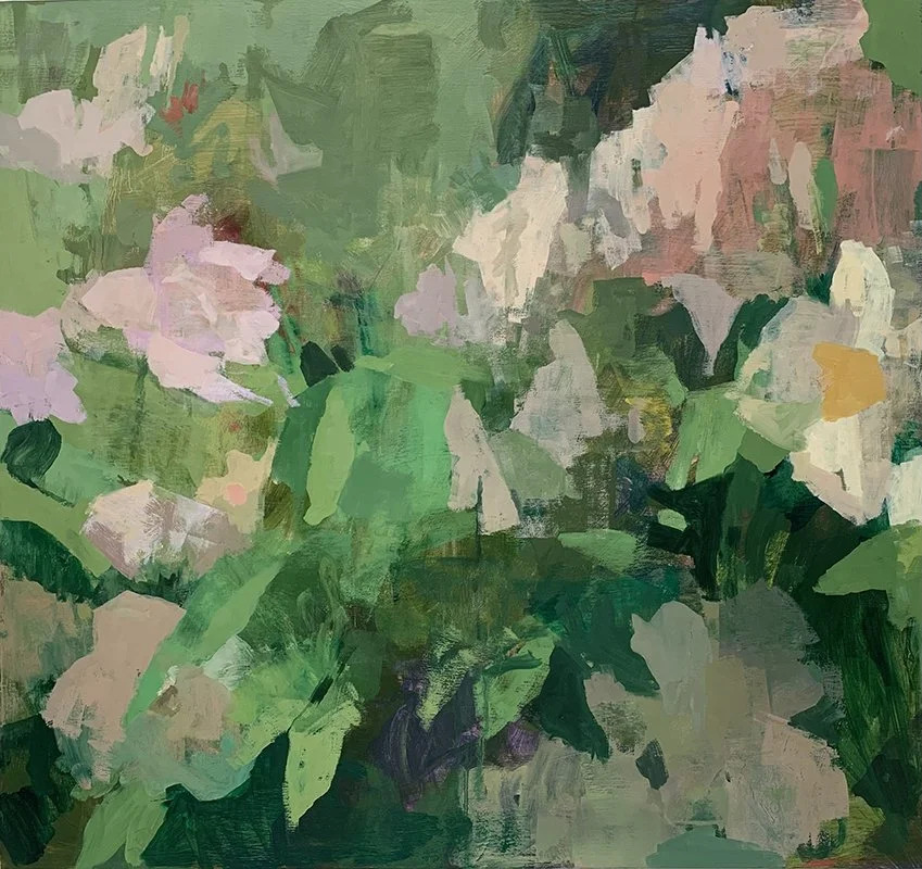 Color and Light, Merging Forms, New Paintings by Claudia Rilling ...